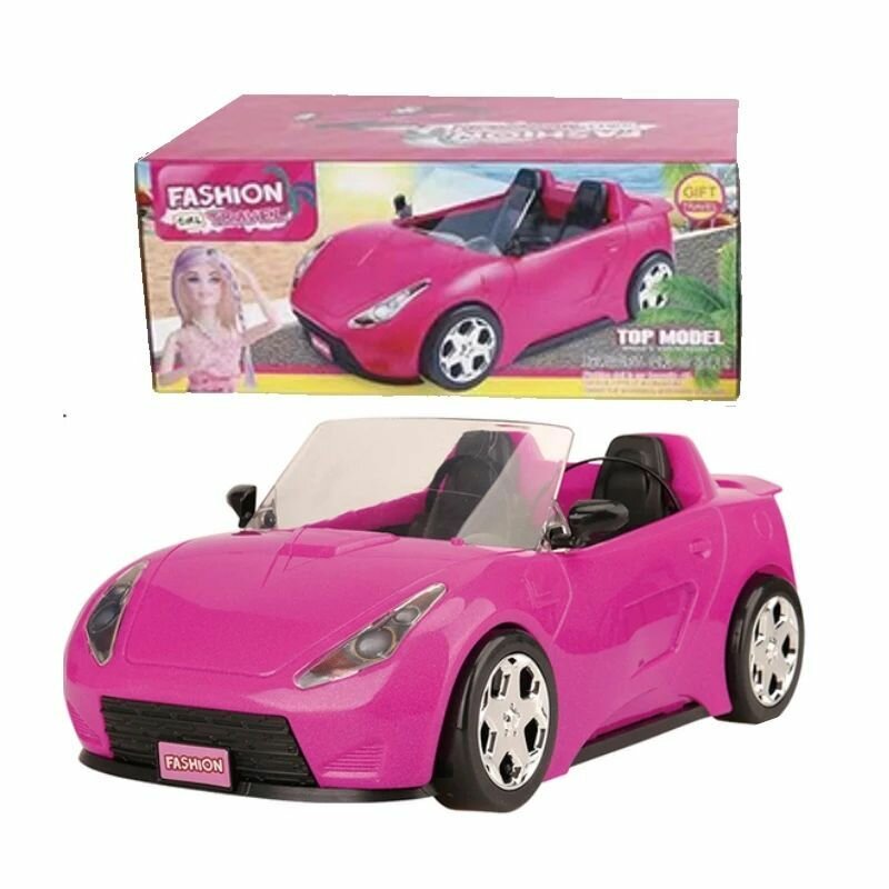 Игрушка Машина для куклы Barbie Барби Кабриолет
