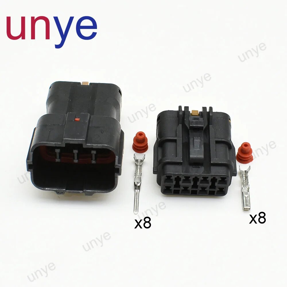 Комплект разъемов RiccoDi 8-контактных MG640341 MG610339 20 Sets, male female set