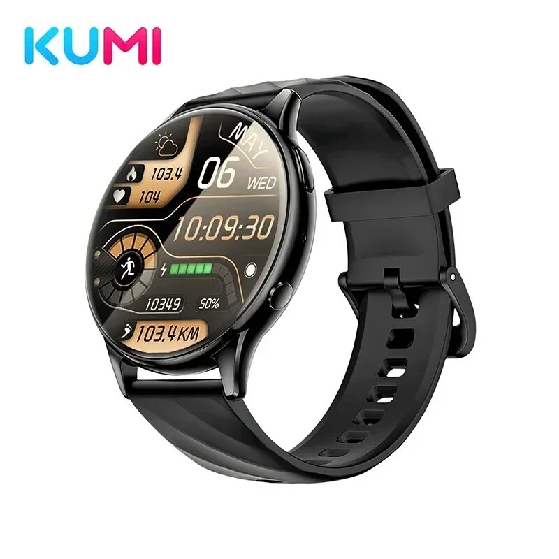 Умные часы KUMI GW5 Черный, GW5 Black