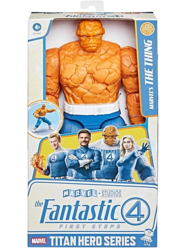 Hasbro фигурки Marvel Legends The Fantastic 4 Series Action Figures The Fantastic 4(6-cp) Marvel's First Family Collection-16cm
