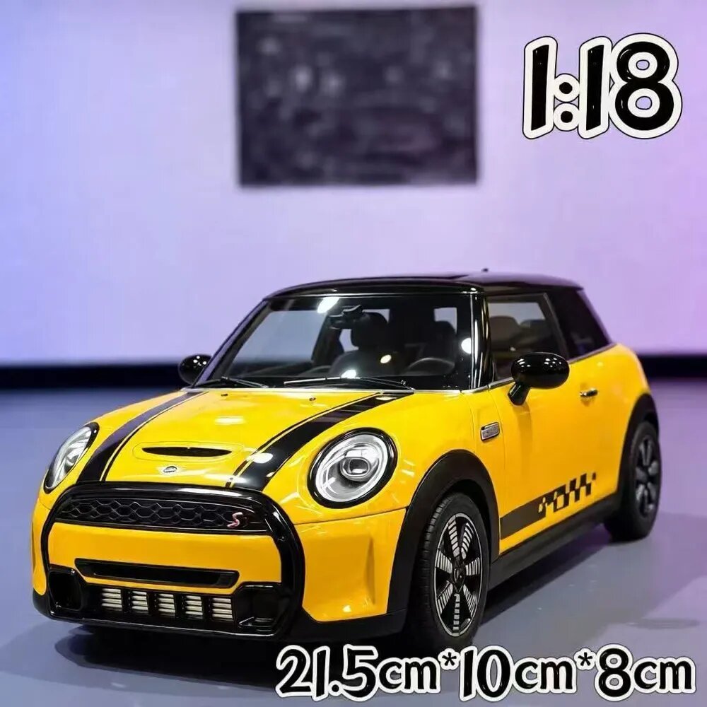 Модель автомобиля BMW Mini Cooper S 1:18 металл