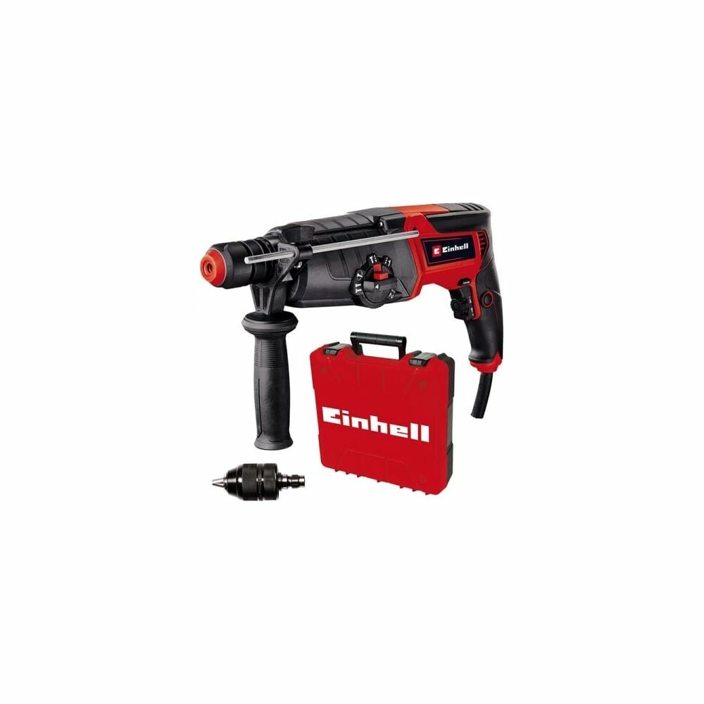 Перфоратор Einhell te-rh 950 5f, sds-plus,950вт,2ск,0-1200/2600об/мин,28мм,3дж,2 патрона