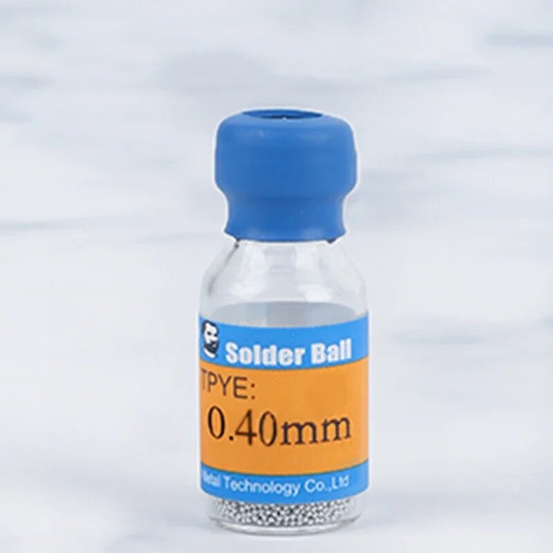 Механические шарики для реболлинга BGA 10000 шт. TronicsFix Store 0.4mm