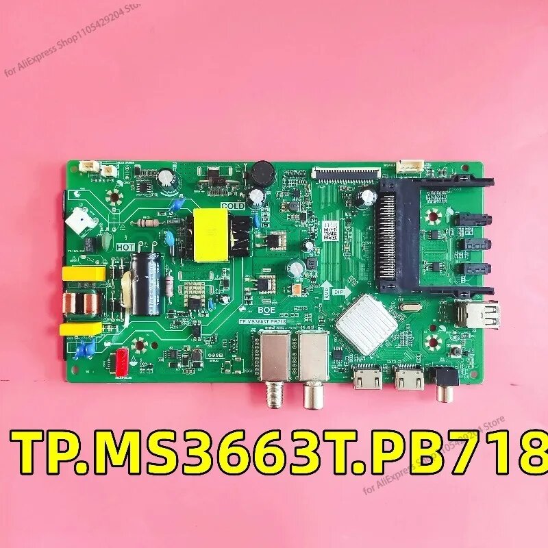 Оригинальная сетевая материнская плата для ЖК-телевизора 32DH3000 LE32CT5030AK TP. MS3663T. PB718