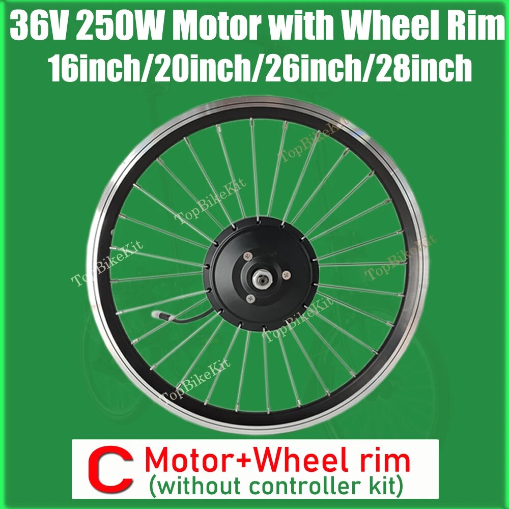 Мотор-колесо Ebike 36V 250W, 20inch, Kit C