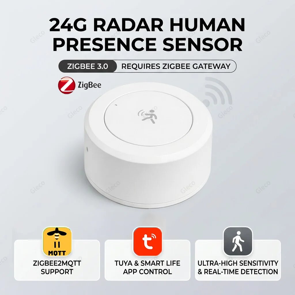 Coolo Zigbee Presence Sensor TYPE5 for z2m — фото 1