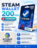 Карта пополнения Steam Wallet 200 HKD | Цифровой код