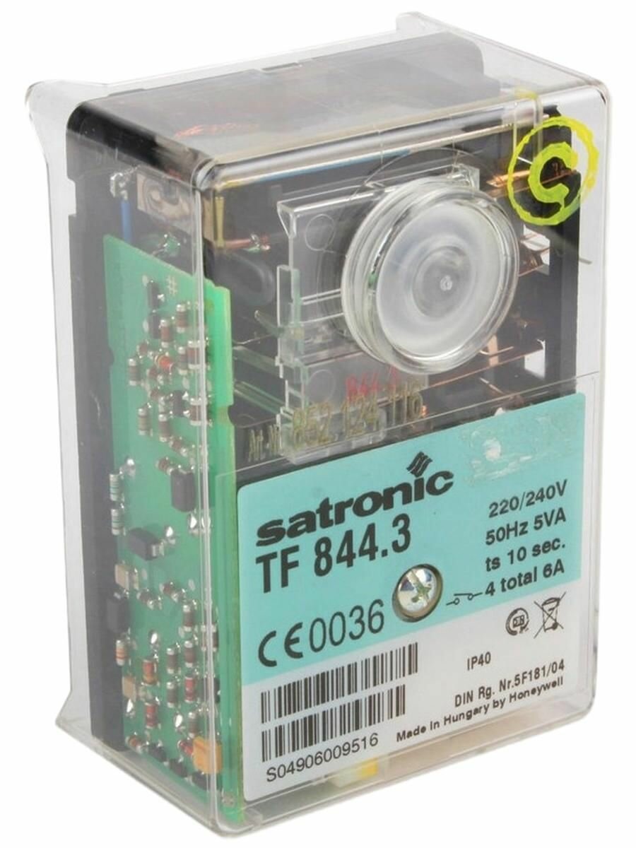 Блок управления горением Honeywell TF844.3 02437
