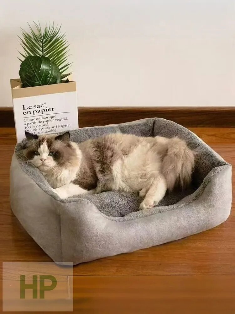 Лежанка для мелких питомцев,50х40х15 см, для кошек и собак