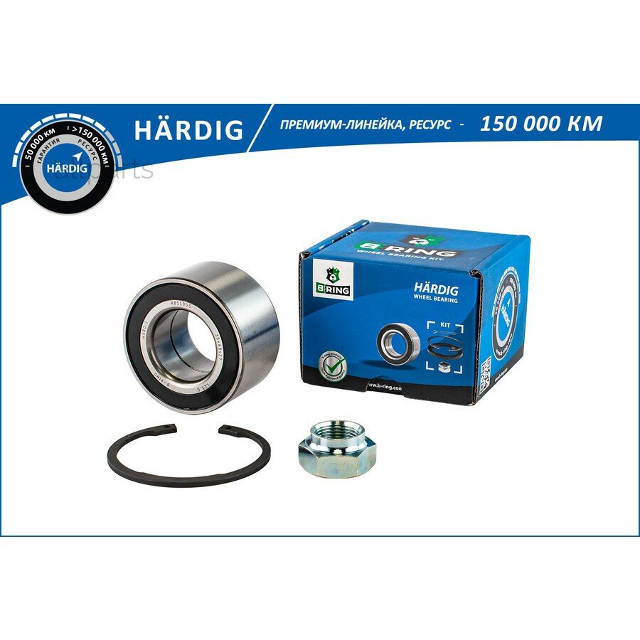 BRING HBLK0118F Подшипник ступицы LADA 1118 2170 2190 (перед. компл.) [35x68x37] (HBLK0118F) B-RING HARDIG