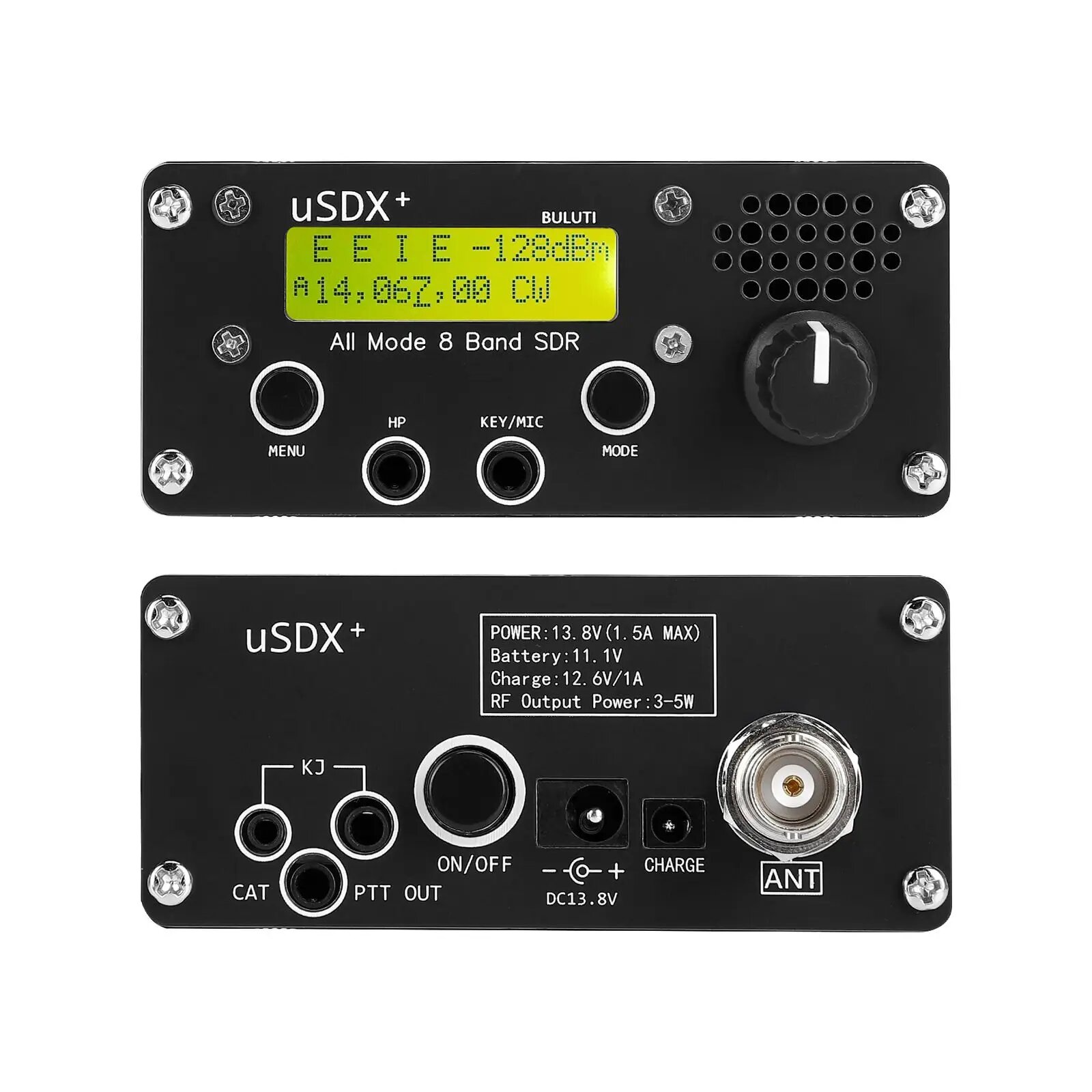 SDR трансивер USDR USDX+ Plus V2, Plug Type: US — фото 1