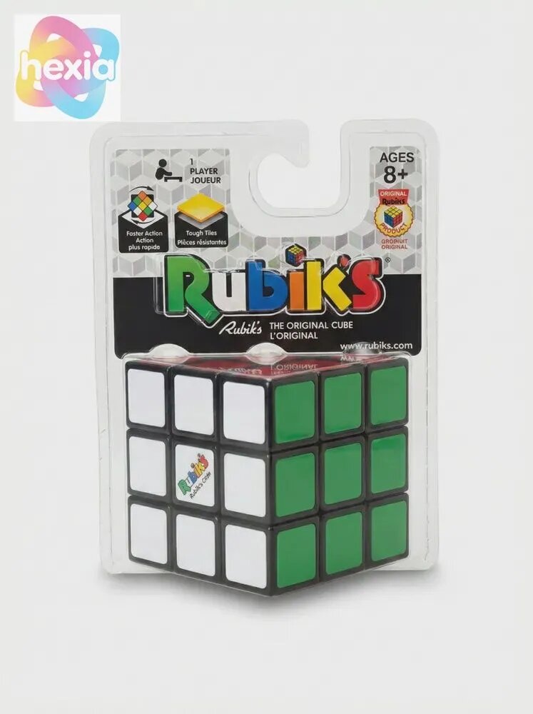 Головоломка Кубик Рубика "The Original Cube", 3х3, возраст 8+, разноцветный