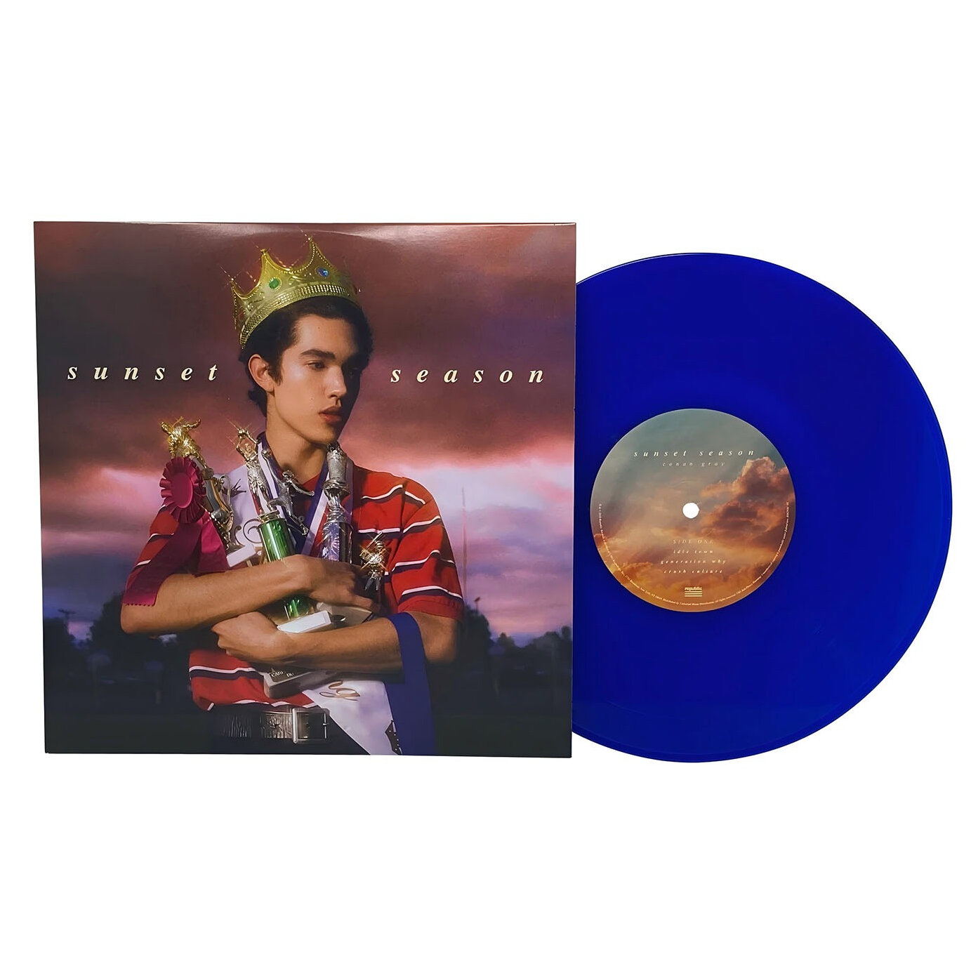 Виниловая пластинка Blue Translucent Vinyl /> Conan Gray - Sunset Season, EP, Limited Edition