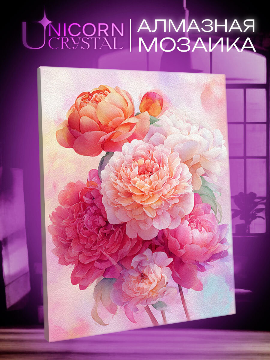 Алмазная мозаика Цветы
