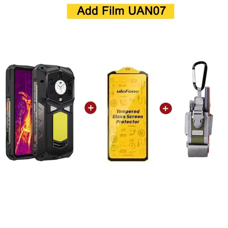 Ulefone Armor 29 Pro Thermal, Add Film, Waist Bag