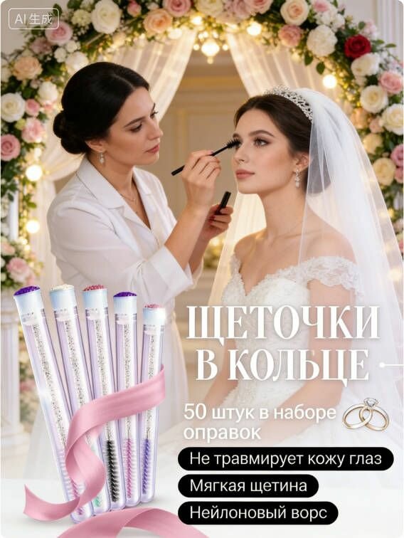Колбочки для щеточек 50шт