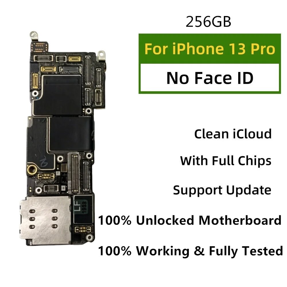 Материнская плата iPhone 13 Pro 256GB, No Face ID, Clean iCloud