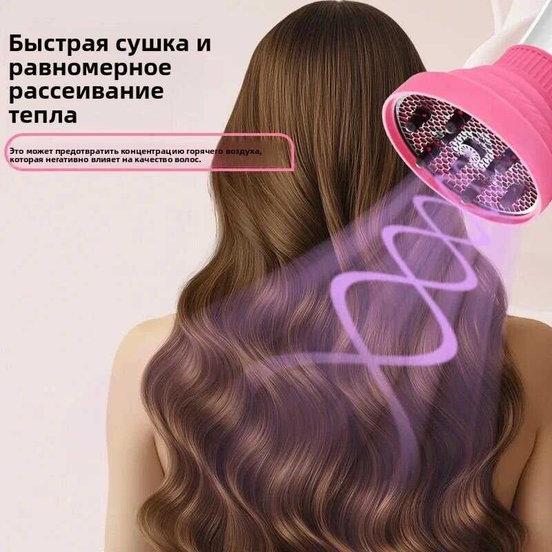Складная силиконовая вытяжка для фена