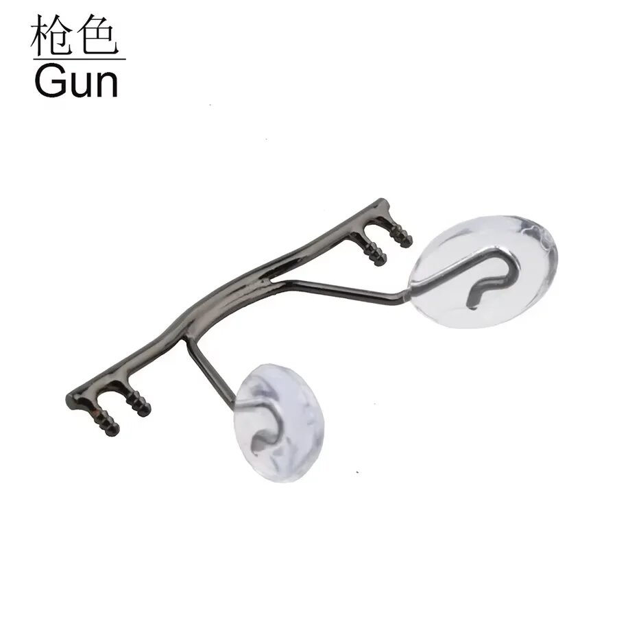 Металлические носовые упоры для очков Gun, 25 шт.