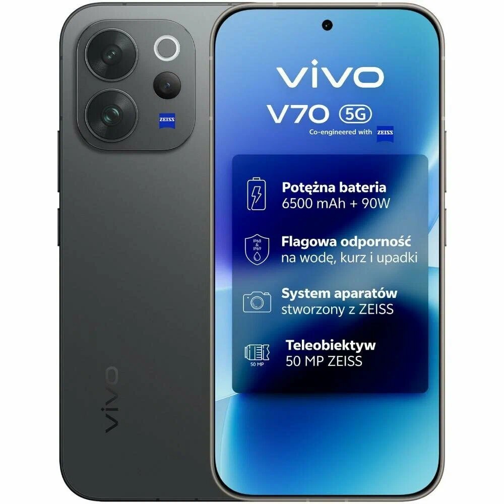 Смартфон Vivo V70 12 GB / 256 GB,120 Гц ( Grey / Серый ) (Россия)