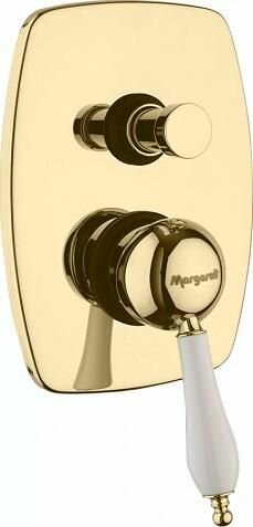 Смеситель для душа Margaroli Classica RU1008AA01GD, золото
