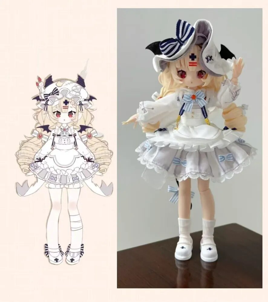Слепая коробка BJD кукла SugaryGirls OneMore 8/1 MJD, ПВХ, 7.5 см