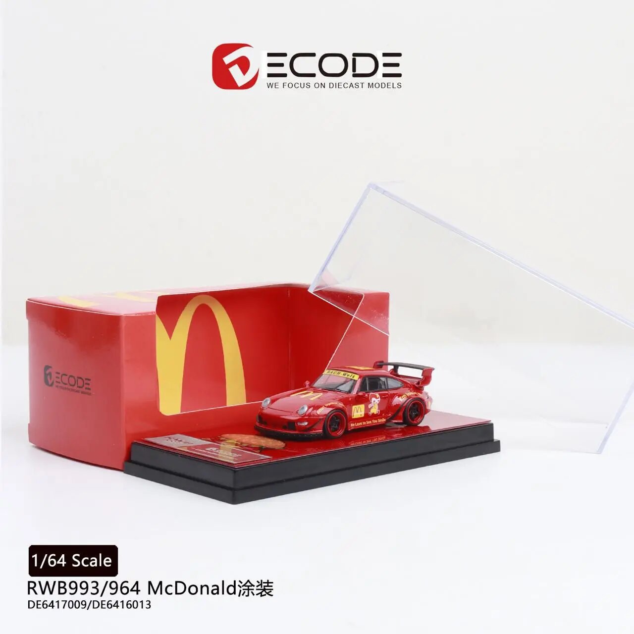 Мадсти 1:64 RWB 993/964 металлическая модель автомобиля 993
