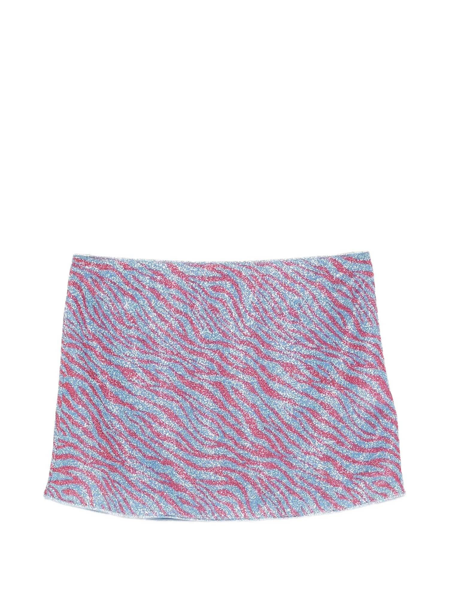 Юбка Zebra-print midi skirt
