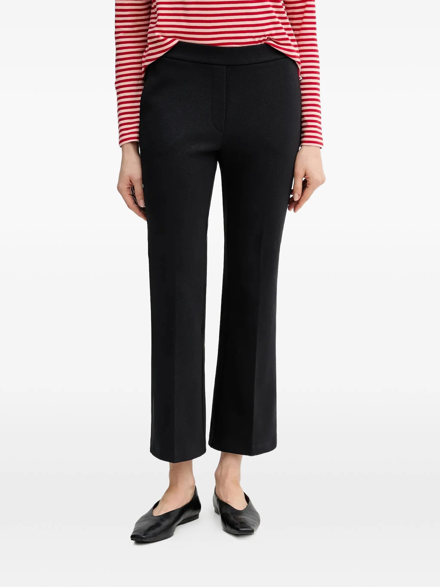 Брюки Pressed-crease flared trousers
