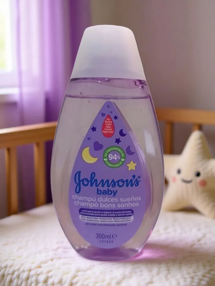 Johnson's Baby Шампунь для детей Перед сном 300мл Успокаивающий