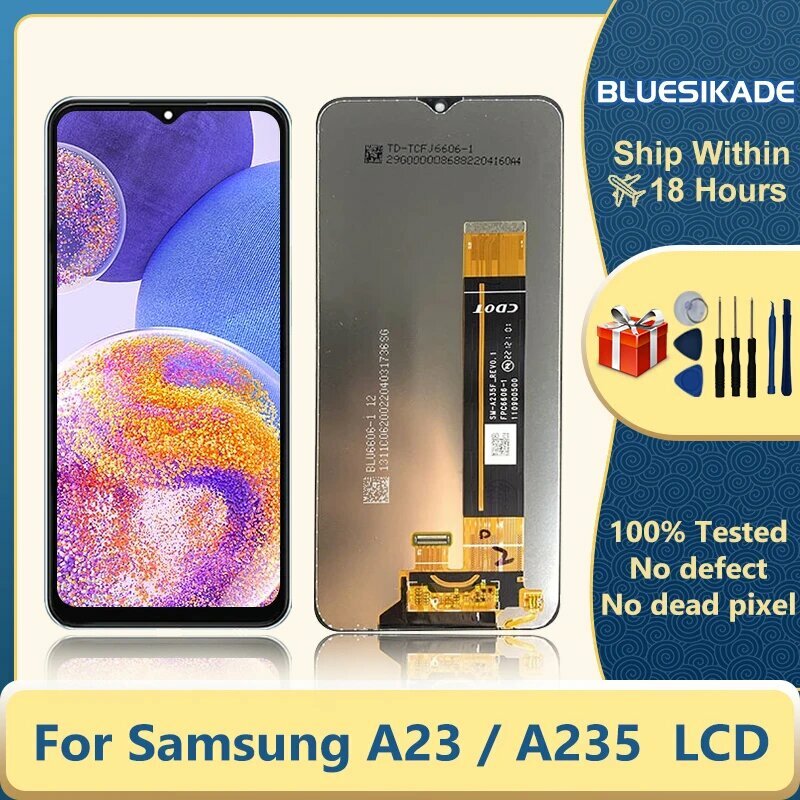 Дисплей Samsung Galaxy A23 4G Black with Frame