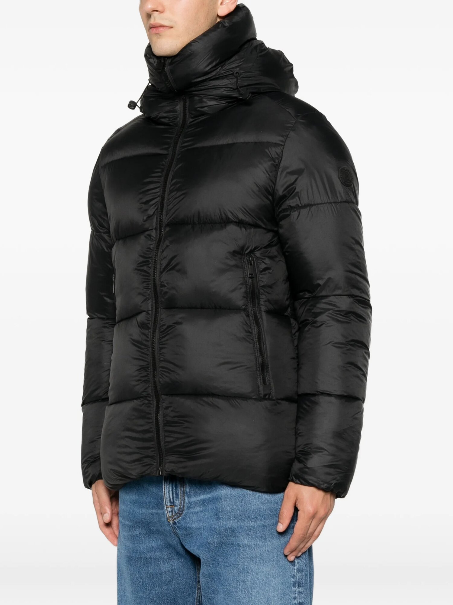 Куртка SERGIO MORETTI Logo-patch padded jacket, размер 48 — фото 1