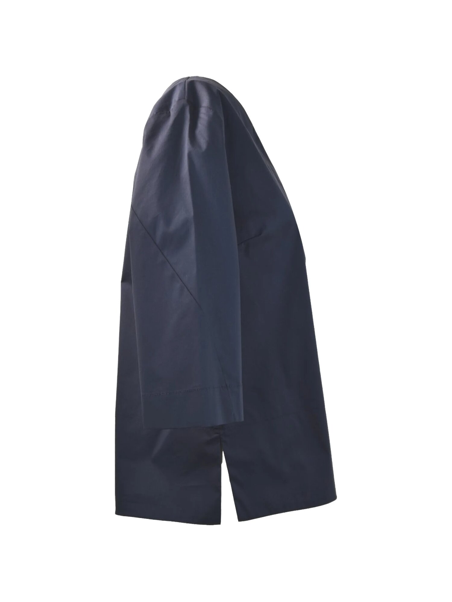 Топ Liviana Conti V-neck box-pleat top, размер 42, синий — фото 1