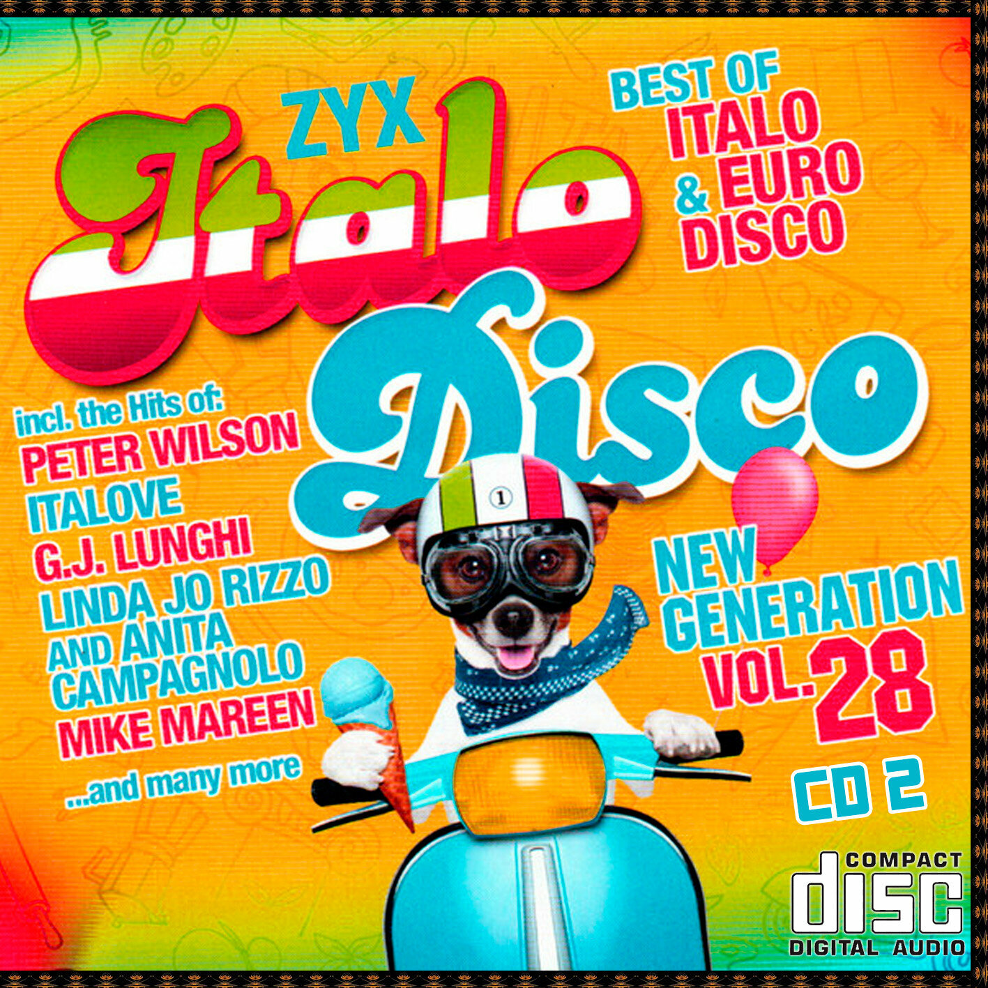 Various Artists - ZYX Italo Disco New Genertaion Vol 28 CD2 (запись на CD-R)