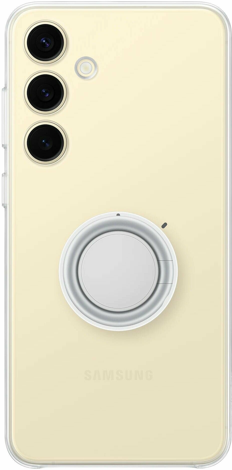 Чехол Clear Gadget Case для Samsung Galaxy S24+ прозрачный