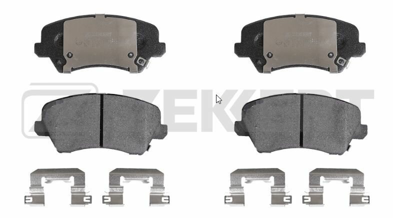 Колодки Zekkert тормозные, дисковые, передн. Kia Ceed II, Pro Ceed II, Cerato III IV, Cerato Koup. III 16-
