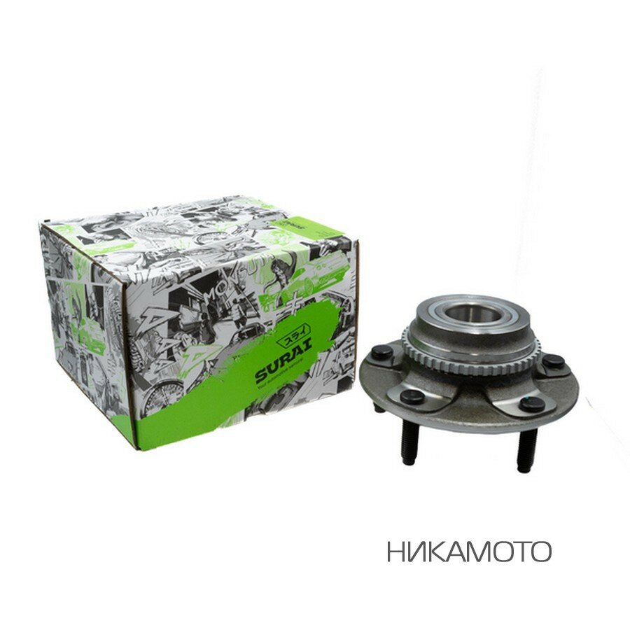 SURAI SRS 76079 Ступица ford transit (00-) зад. с подшип. fwd г/п более 1300 кг. (srs 76079) surai
