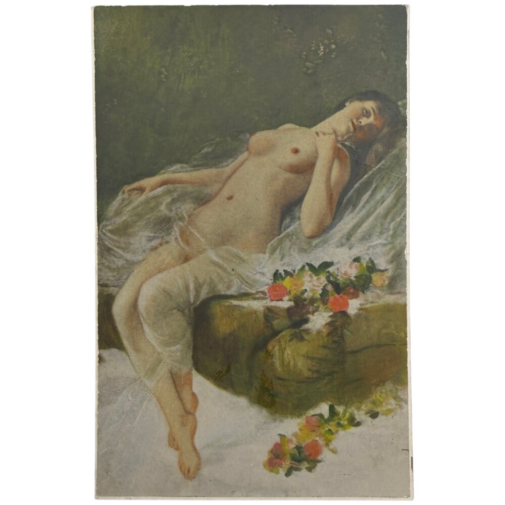 Почтовая открытка "Цветок" 1900-1915 гг. Германская Империя