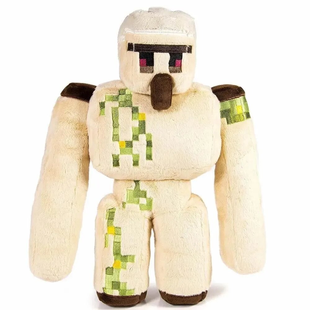 Мягкая игрушка Minecraft Iron Golem Plush Toy, мягкая плюшевая игрушка для мальчиков и девочек, подарок для детей.