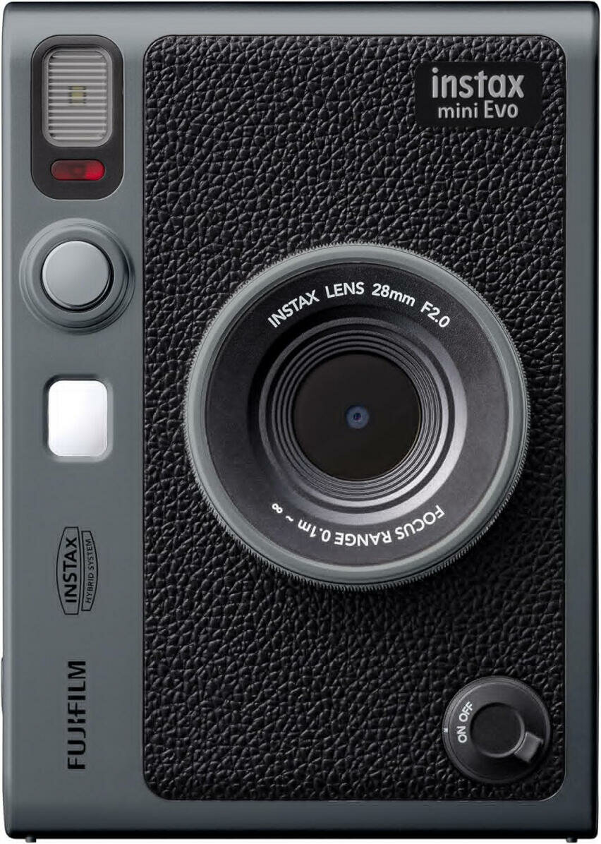 Камера мгновенной печати Fujifilm Instax Mini Evo 90th Anniversary Bundle, Dark Silver