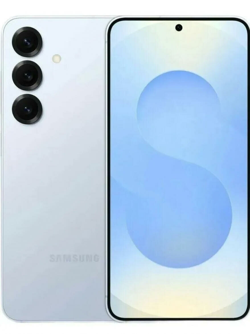Смартфон Samsung Galaxy S25 FE, 8/256Gb, nano SIM+eSIM, Ice Blue (Голубой)