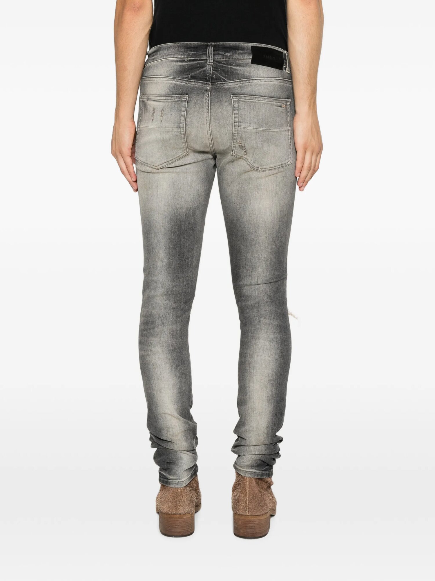 Джинсы AMIRI Flannel-patch jeans, размер 34 — фото 1