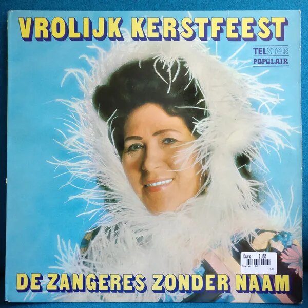 De Zangeres Zonder Naam - Vrolijk Kerstfeest VG+