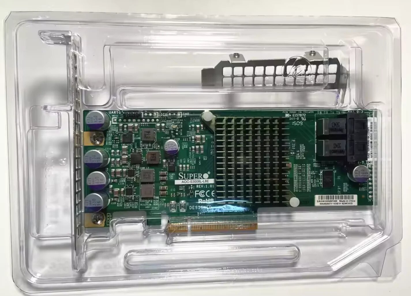 Super Micro AOC-S3008L SAS HBA карта
