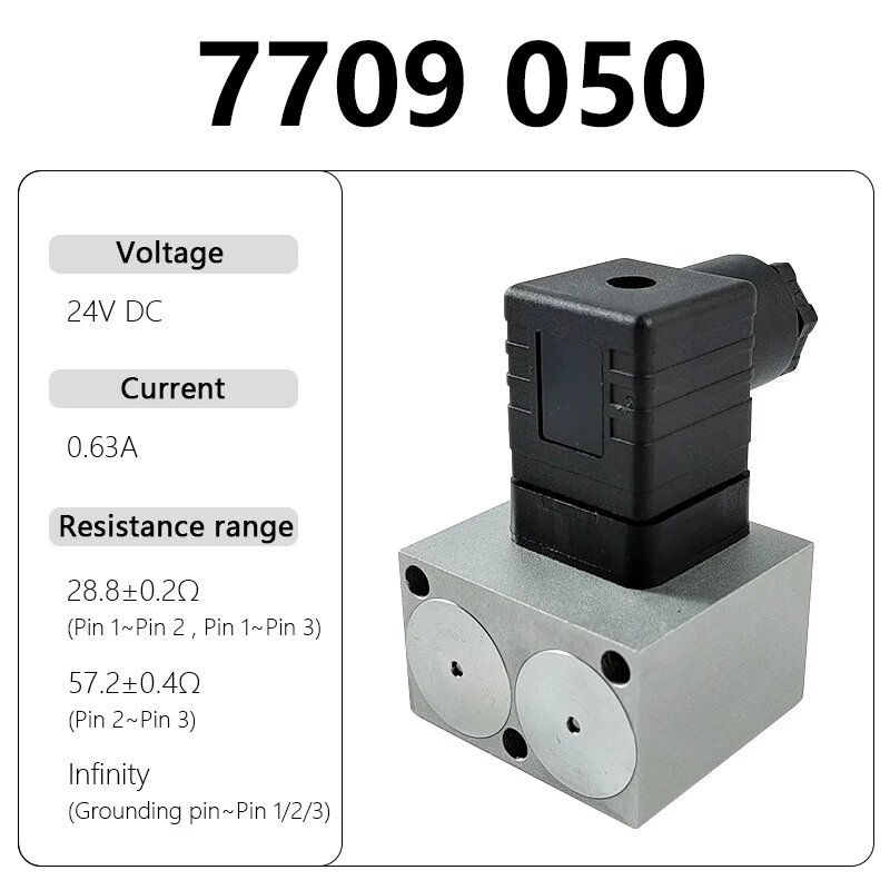 Оригинальный электромагнитный клапан HAWE 24В для бетононасоса 7709050 Alternative model