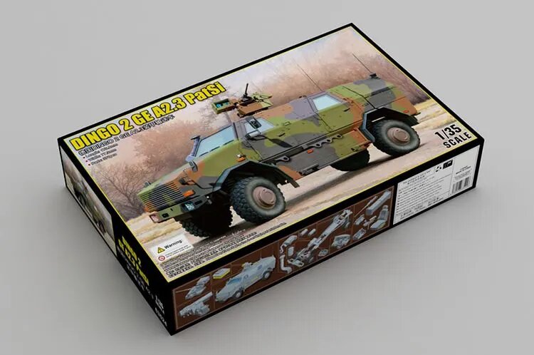 Trumpeter I LOVE KIT 63524 1/35 DINGO 2 GE A2.3. PatS сборная модель БТР