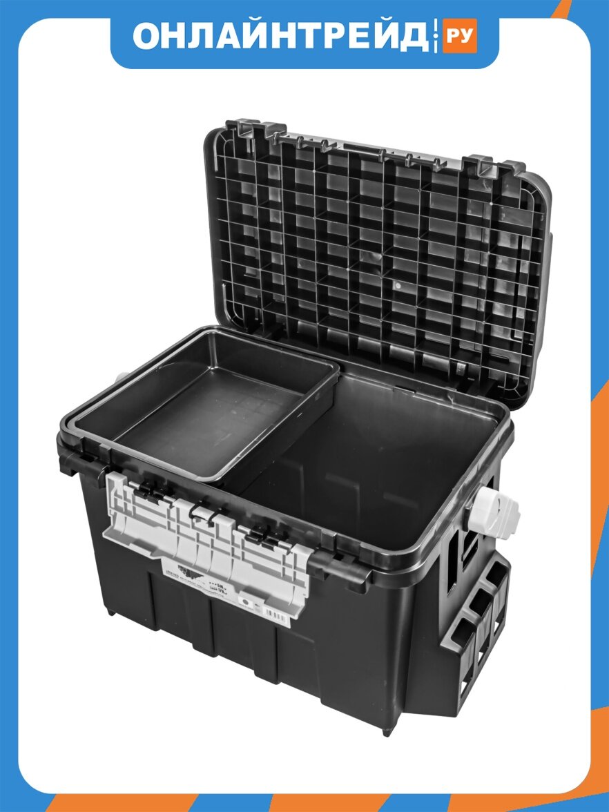 Meiho Ящик рыболов. BUCKET MOUTH BM-9000 Black N 540x340x350