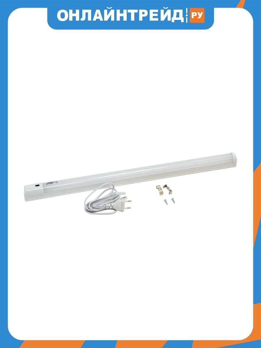 Мебельный светильник Uniel ULI-L24-8W/4200K SENSOR IP20 (Т8), 560х28х42мм. 600Lm
