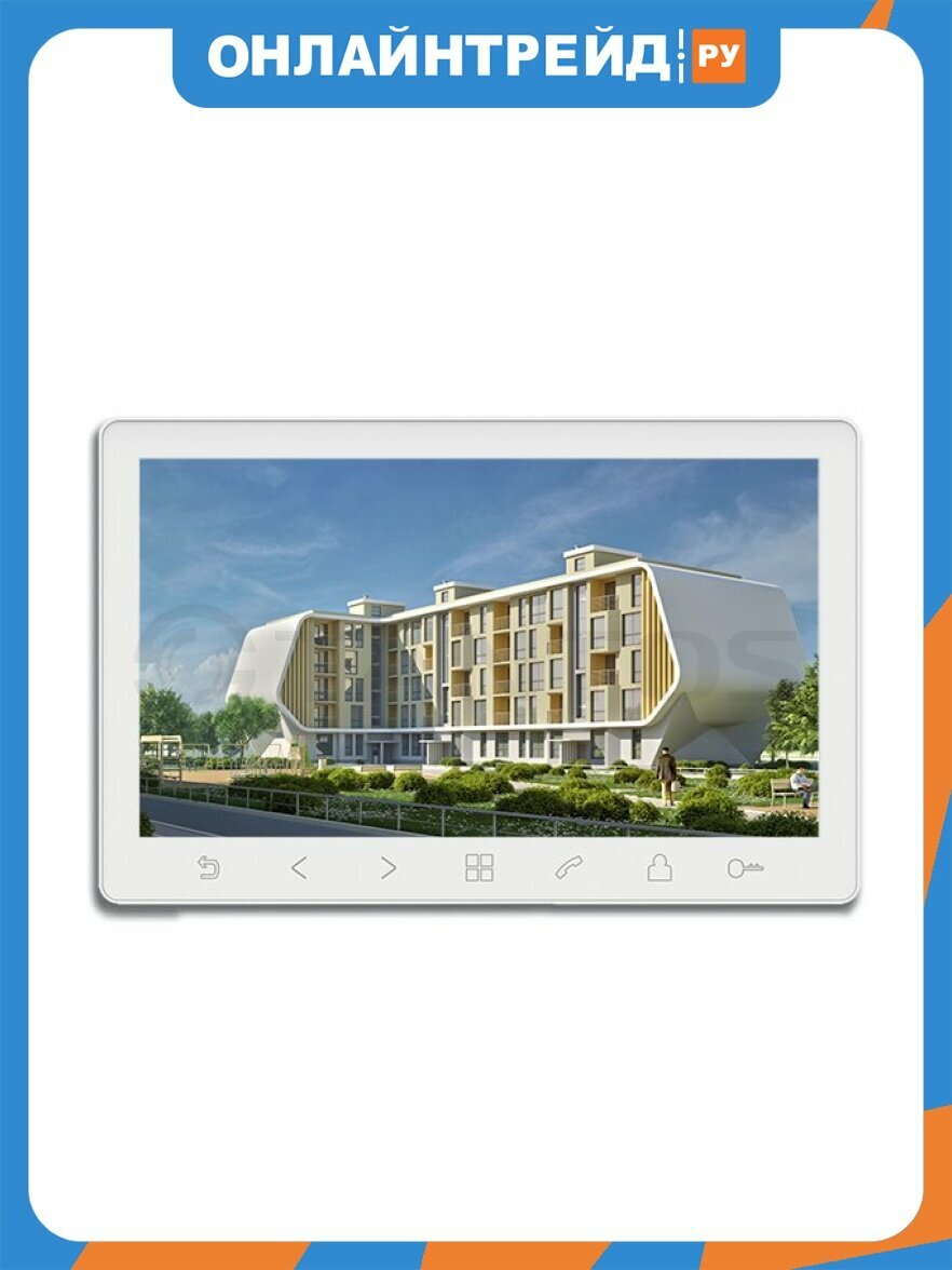 Монитор видеодомофона Tantos Prime (white) HD SE