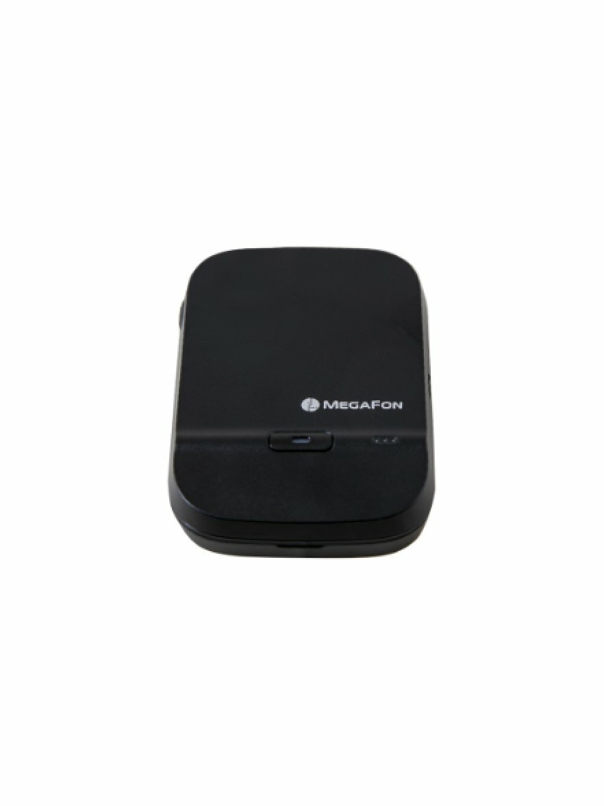 Мобильный роутер Мегафон 4G+ (LTE)/Wi-Fi MR150-6 (черный) + SIM-карта